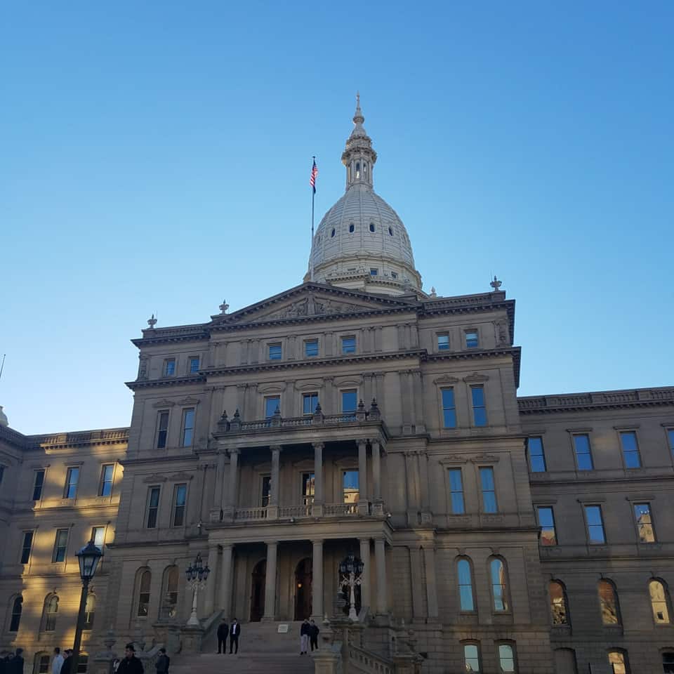 The History of Michigan’s Capitol Building (Lion of Lansing)