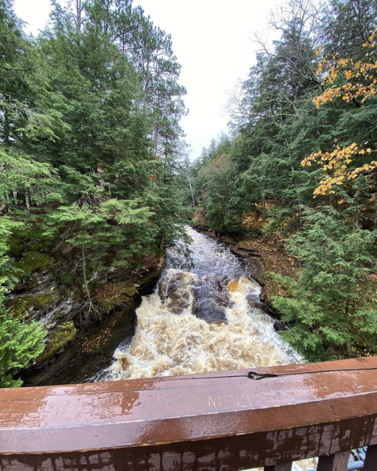 Hike the Presque Isle River Waterfalls Loop
