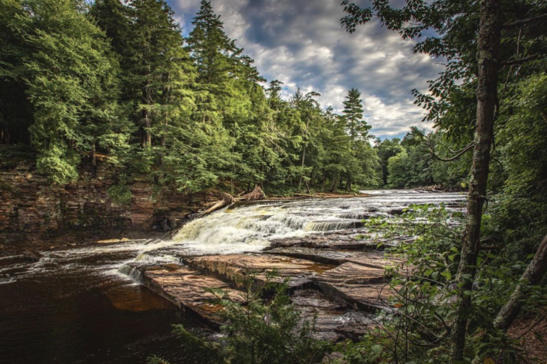 Hike the Presque Isle River Waterfalls Loop