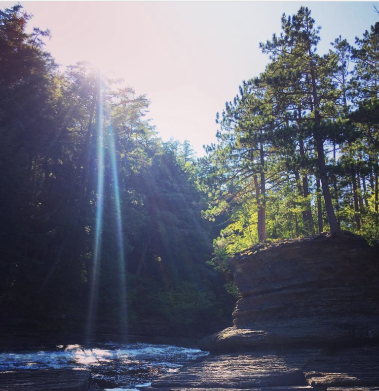 Hike the Presque Isle River Waterfalls Loop
