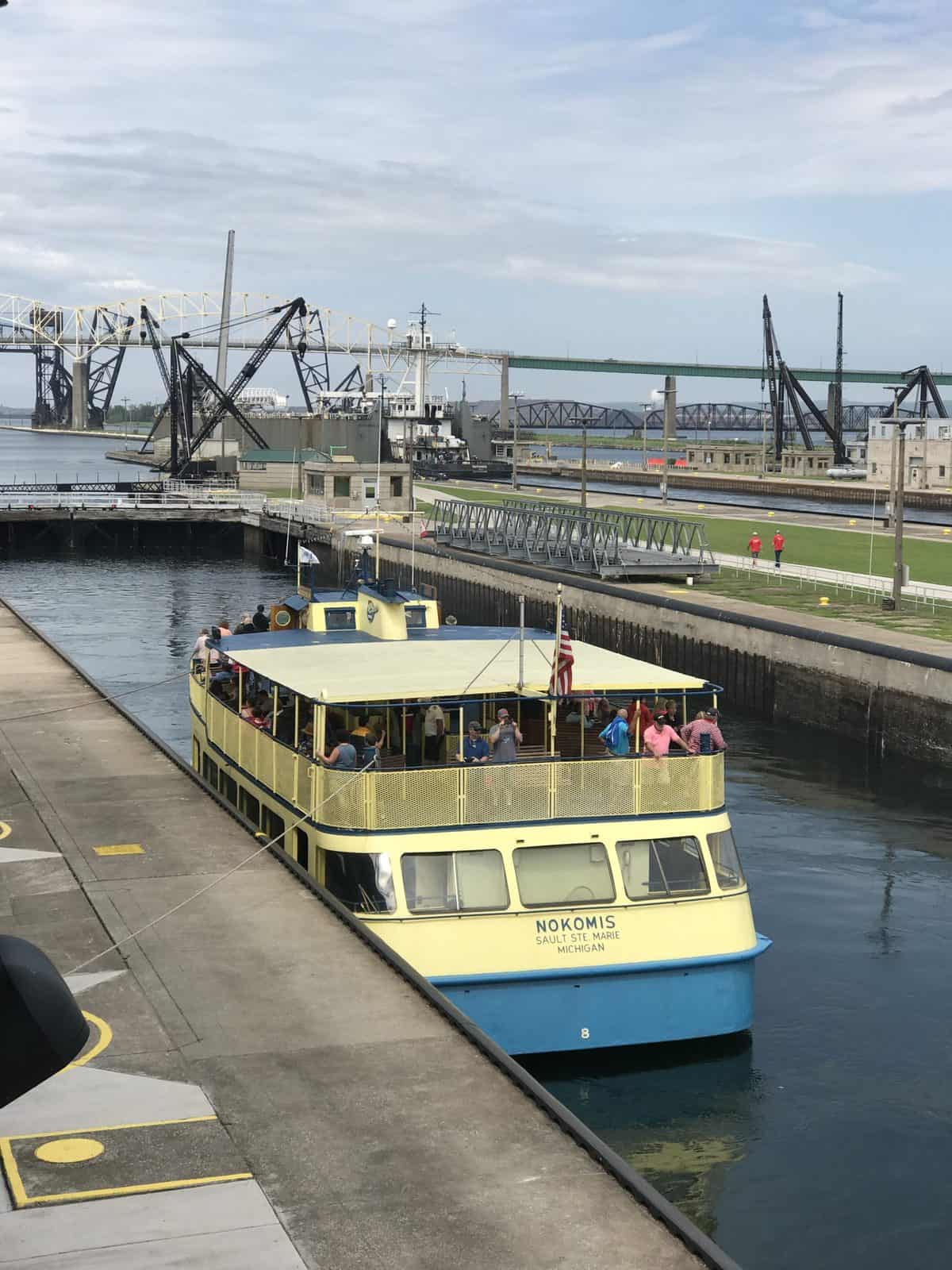 Take This Famous Soo Locks Boat Tour & Lighthouse Cruise