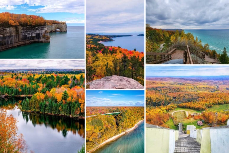 25 Stunning Fall Scenic Overlooks in Michigan