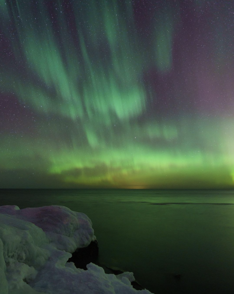 Where & When to See Northern Lights in Michigan