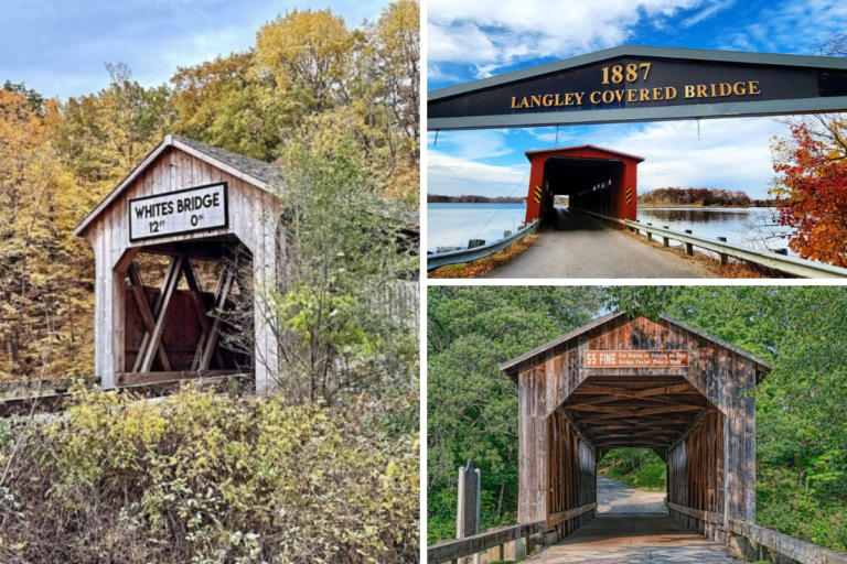 9 Beautiful Covered Bridges in Michigan You Have to Visit