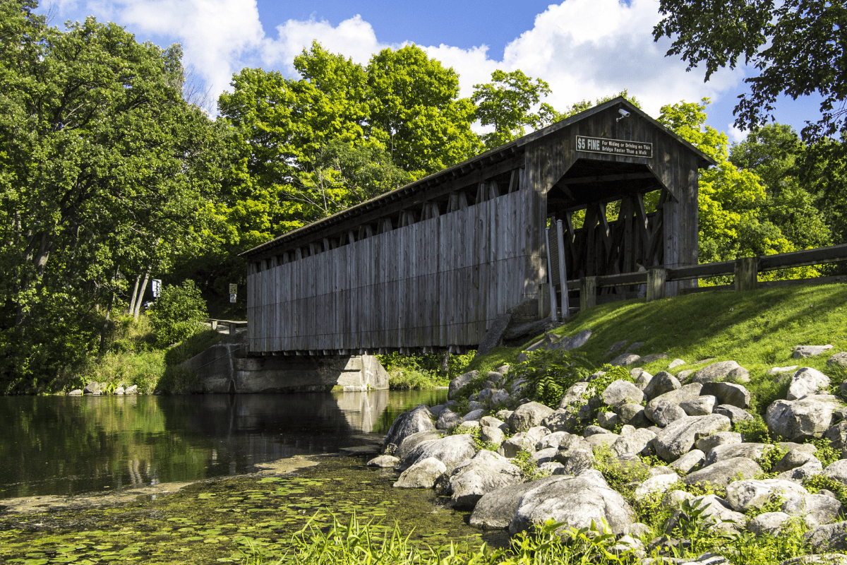 10 Beautiful Covered Bridges in Michigan You Have to Visit
