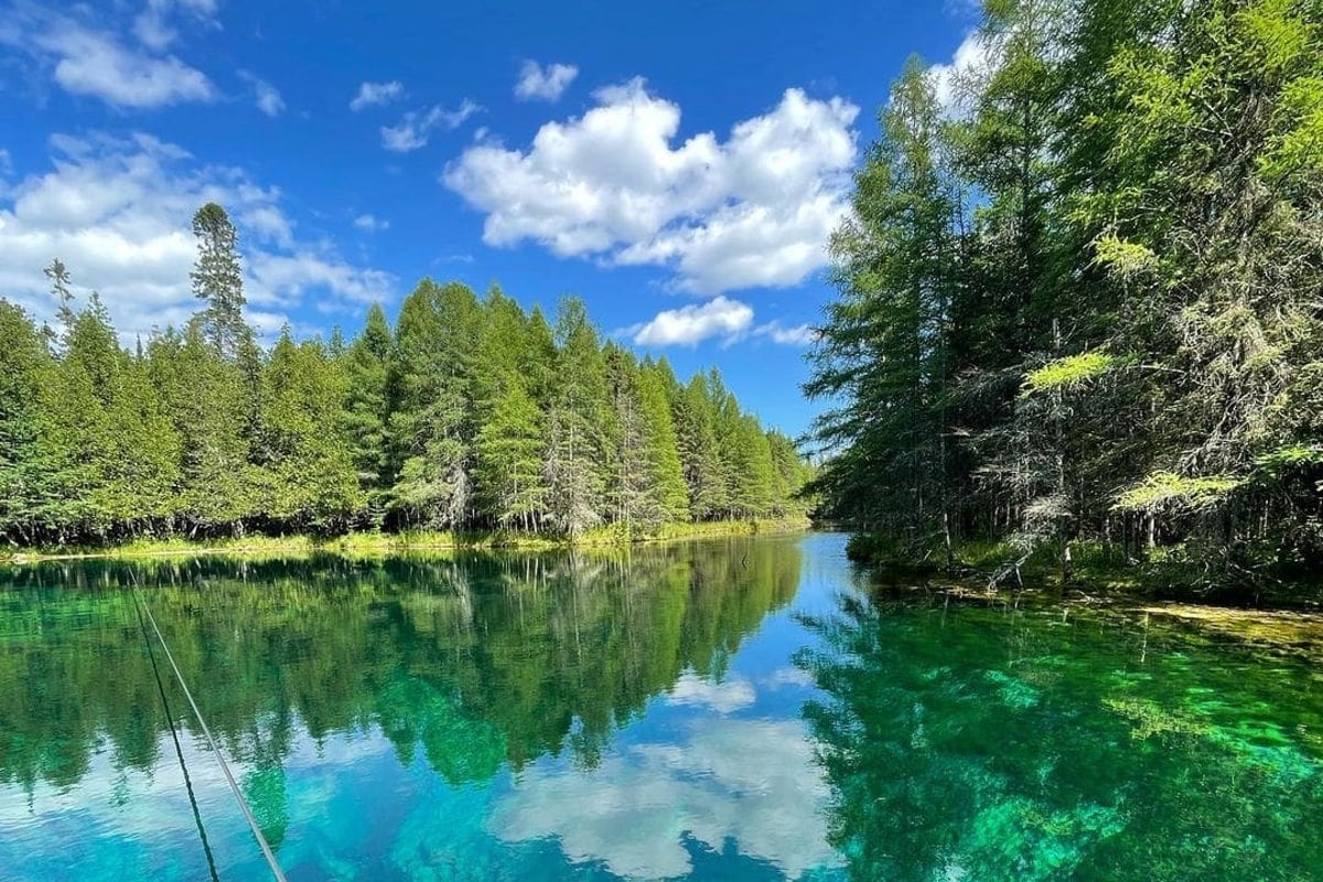 Discover the Never Frozen, Clear Waters of Kitch-iti-Kipi