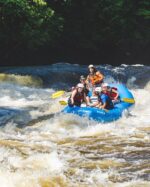 Whitewater Rafting Through Piers Gorge in Upper Peninsula MI