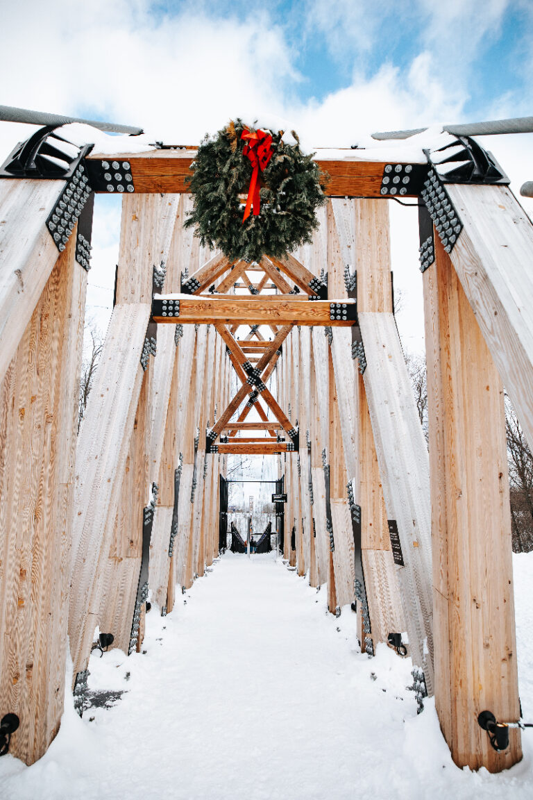 SkyBridge is Shining Bright in Northern Michigan This Holiday Season