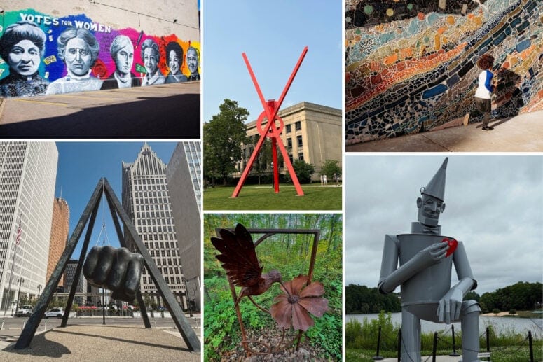 Discover Unique and Vibrant Outdoor Art in These 15 Michigan Towns