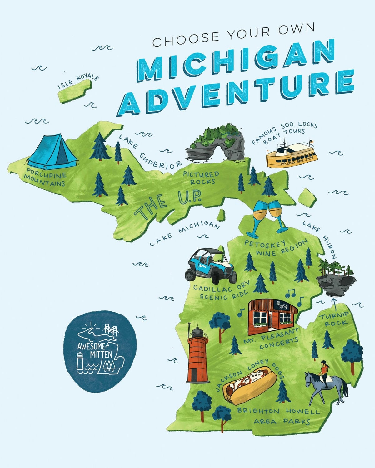 Choose Your Own Michigan Adventure - 2025