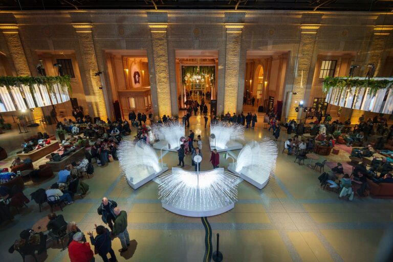 Winter at the Station Transforms Detroit’s Iconic Landmark for the Holidays